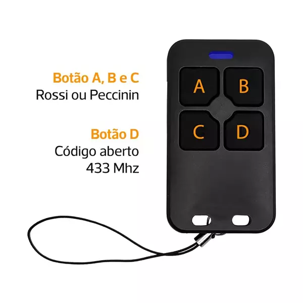 Controle remoto Dual Gate CX 7420 PPA – Leo Smarth